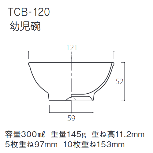 KYOEI ONLINE STORE / 強化磁器 幼児碗 シロクマとペンギン TCB-120SKP(121φ×H52mm 300cc)トップ ...