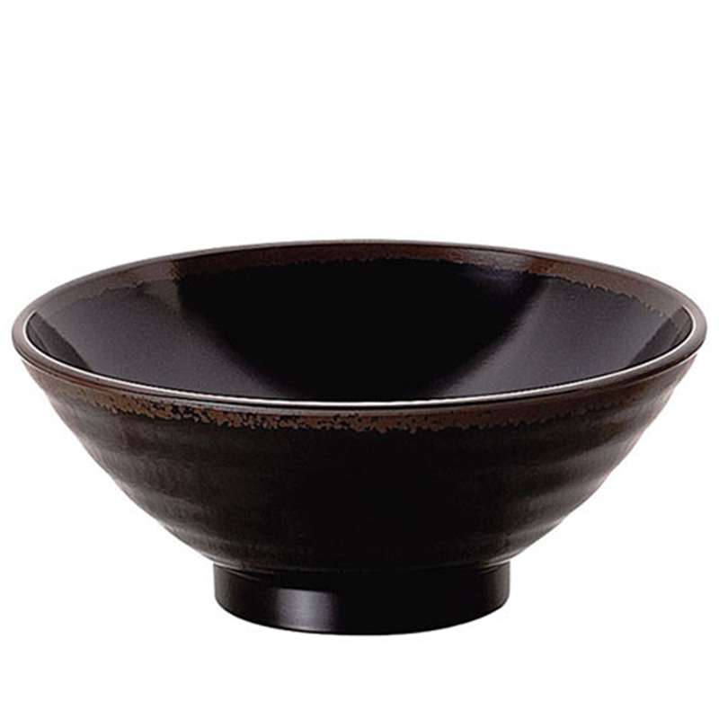 KYOEI ONLINE STORE / メラミン そば丼 大 天目 10-117-B(193φ×H80mm 1080cc)信濃化学（shinca）