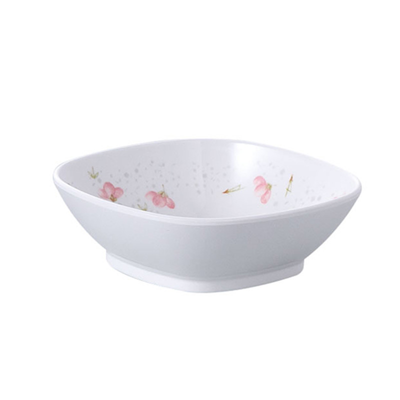 KYOEI ONLINE STORE / メラミン 浅角小鉢 こまち 10-628-KM(113×113×H37mm 210cc)信濃化学（shinca）